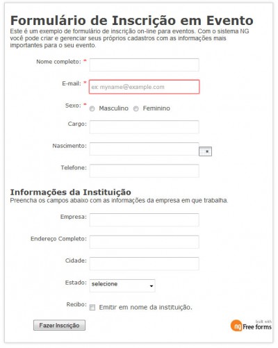 Conceito de formulário - O que é, Definição e Significado