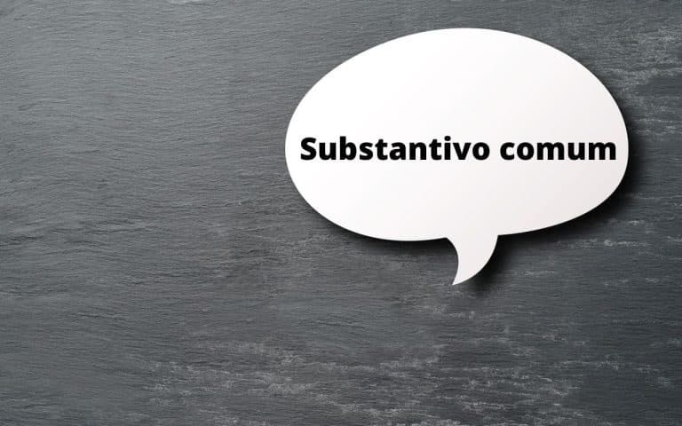 Substantivo comum - O que é, conceito e definição