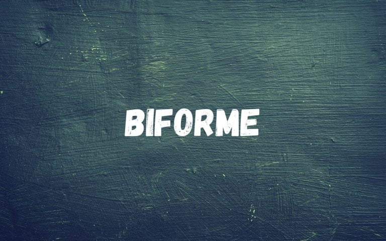 Biforme - O que é, conceito e definição